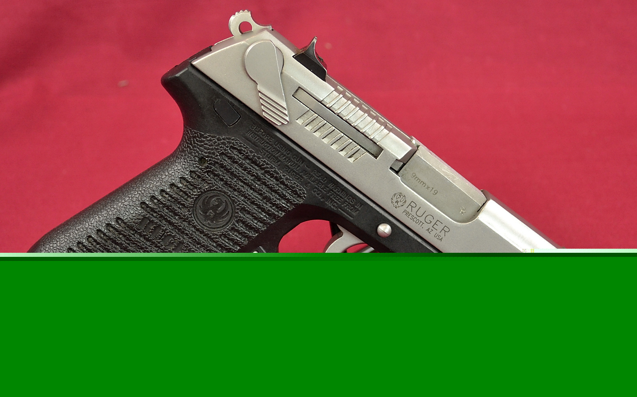 Ruger Model Kp95 9mm Semi-Auto Pistol (Hc) For Sale at GunAuction.com - 12434741